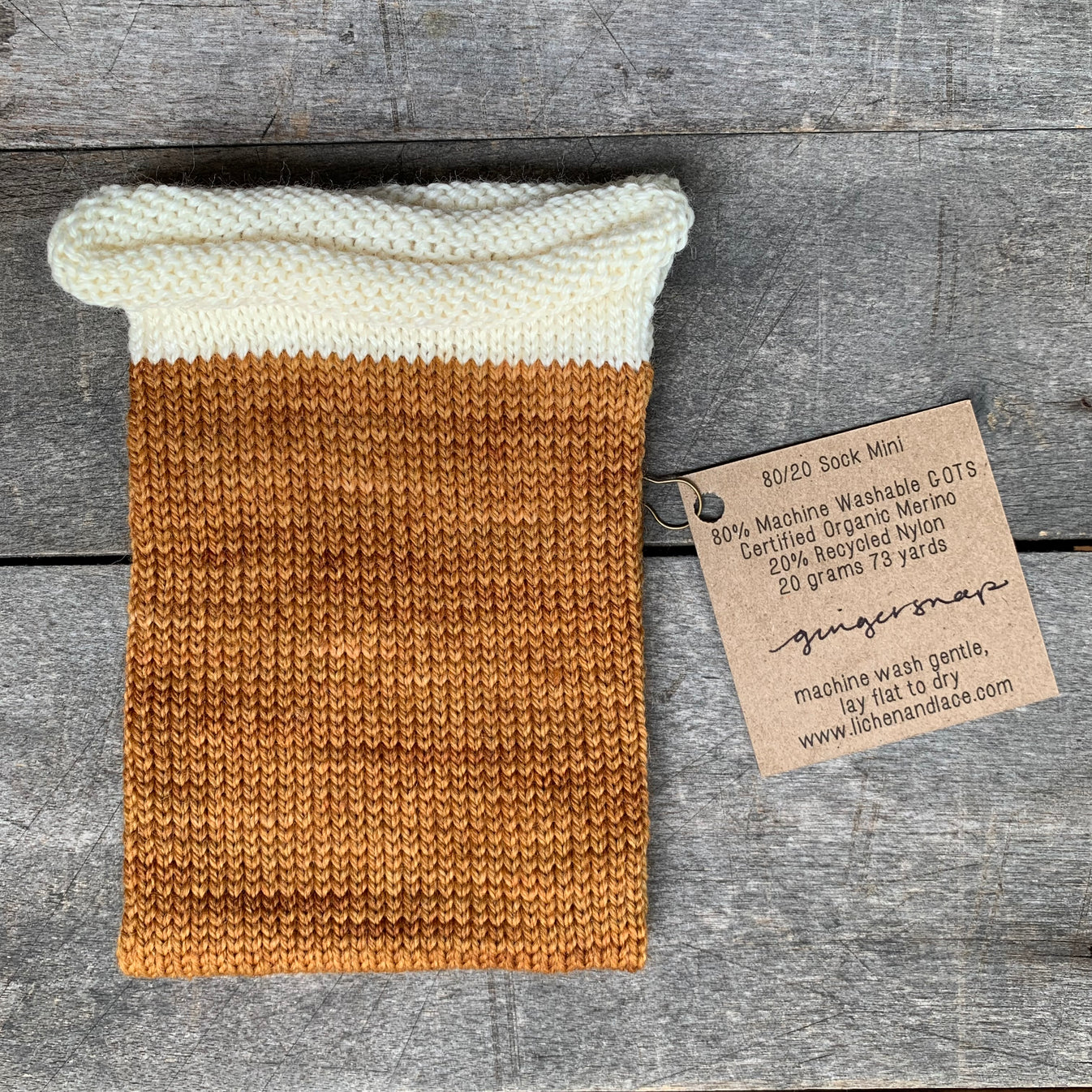 ginger snap – Lichen and Lace